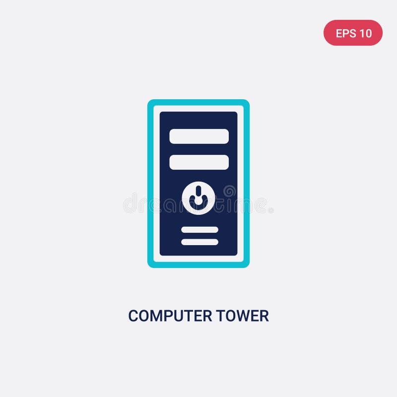Workstation Icon on White Background. Simple Element Illustration from ...