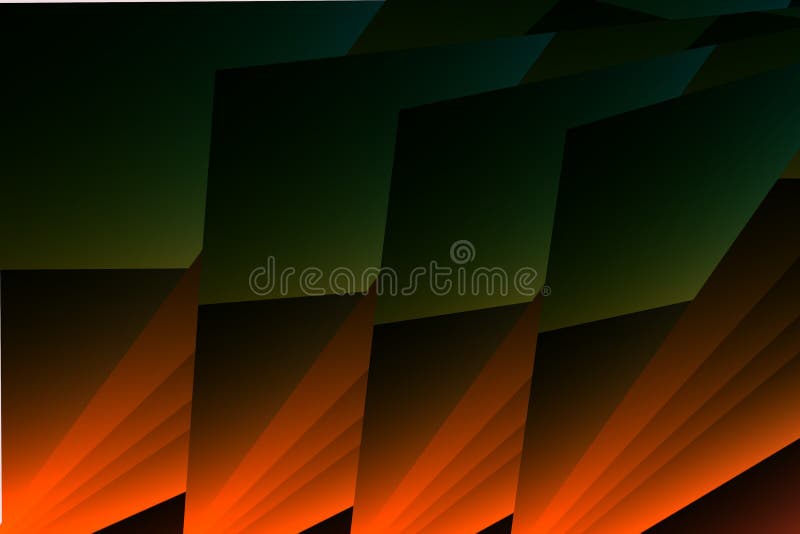 Two-color Decorative Image with Abstract, Geometric Rectangles Stock ...