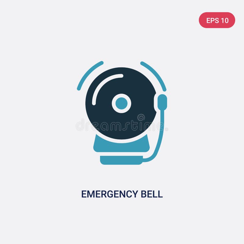 Two Color Urgent Vector Icon from Human Resources Concept. Isolated ...