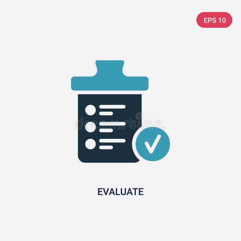Evaluation Isolated Icon. Simple Element Illustration from Artificial ...