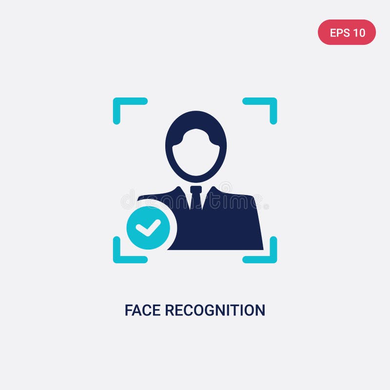 Two Color Recognition Badge Vector Icon from Gaming Concept. Isolated ...