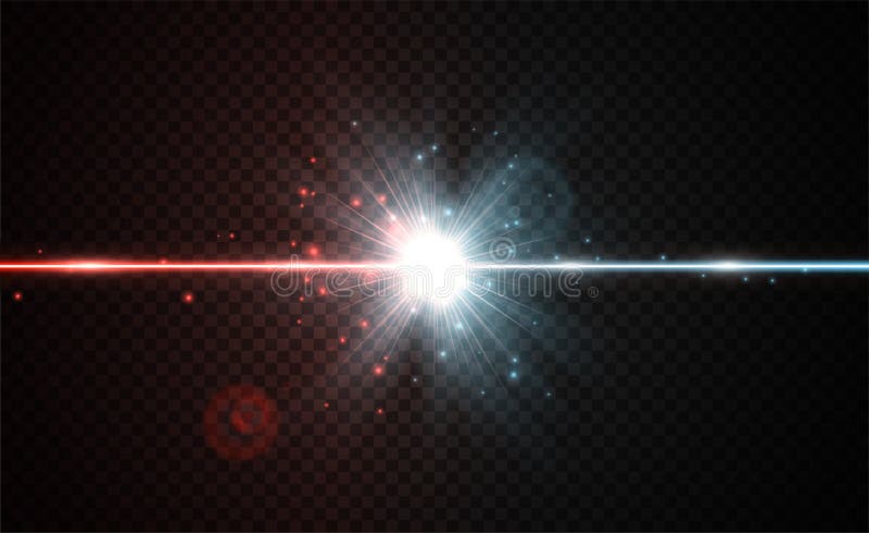 Two color forces lights stock vector. Illustration of future - 263306392