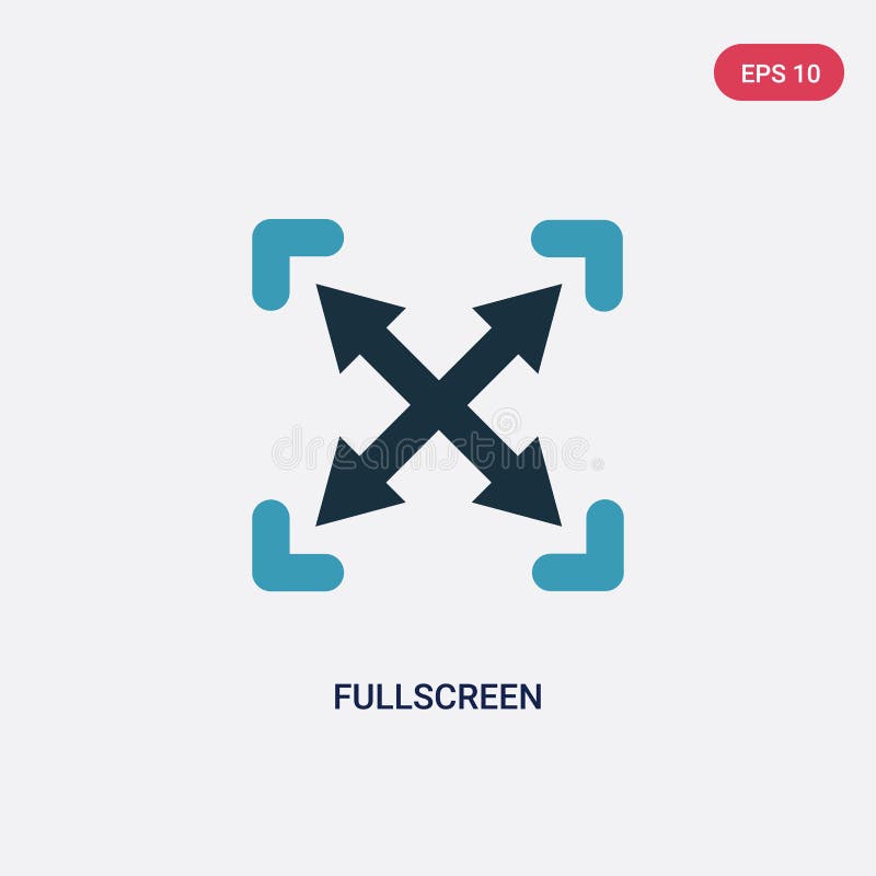 Fullscreen Symbol Stock Illustrations – 1,496 Fullscreen Symbol Stock ...