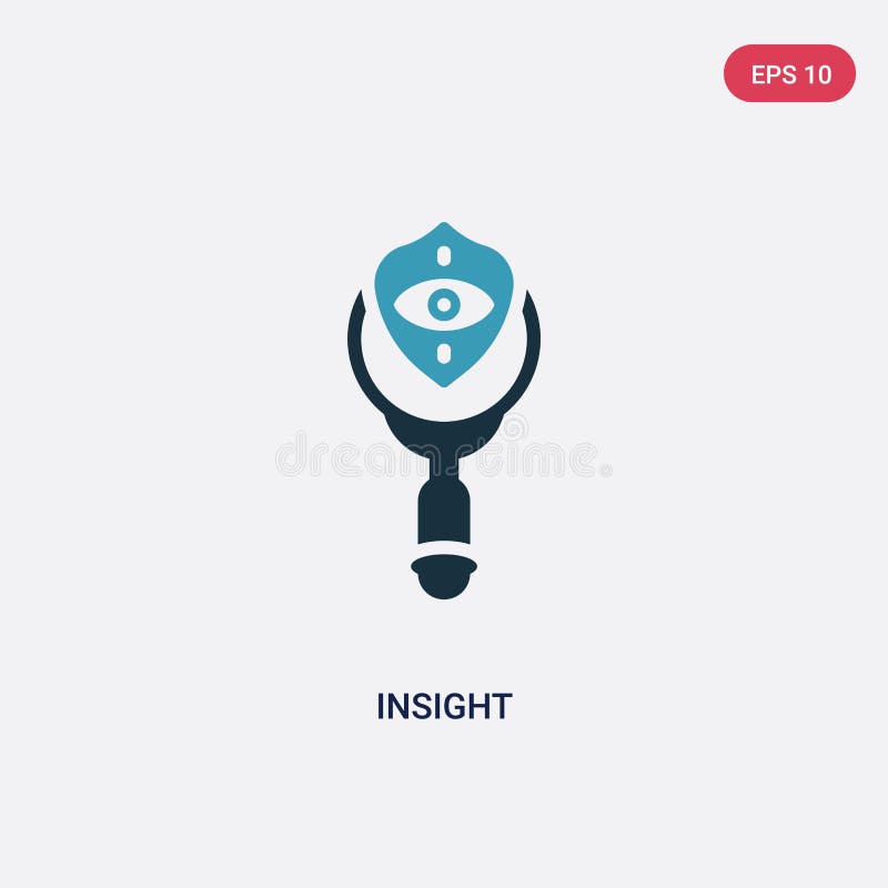Insight Vector Icon Sign Symbol Stock Illustration - Illustration of ...