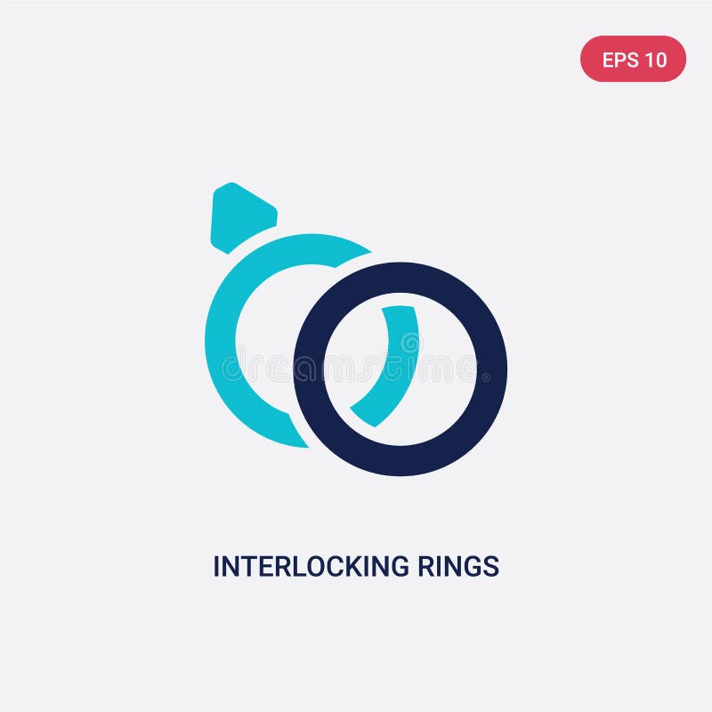Interlocking Rings Stock Illustrations – 472 Interlocking Rings Stock ...