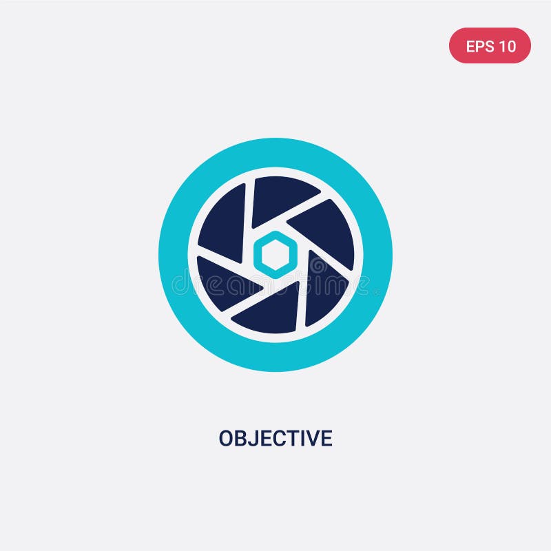Objective Isolated Icon. Simple Element Illustration from Electronic ...