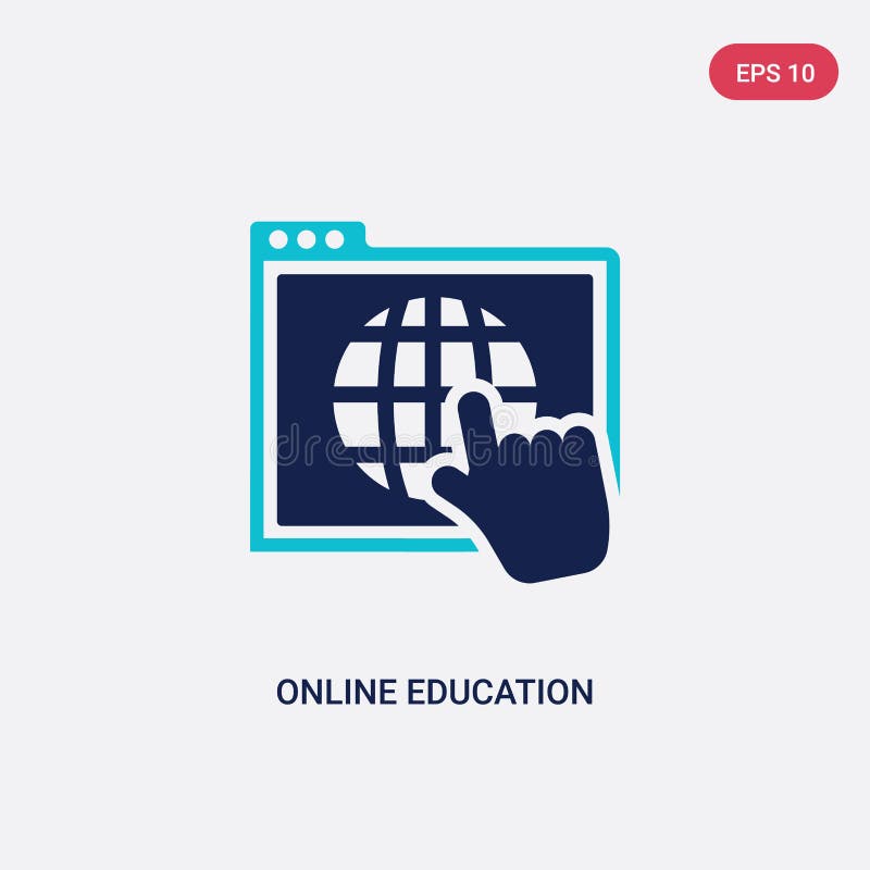 Distance Education Line Icon, E Learning Stock Vector - Illustration of ... Distance Education Line Icon, E Learning Stock Vector - Illustration of ...