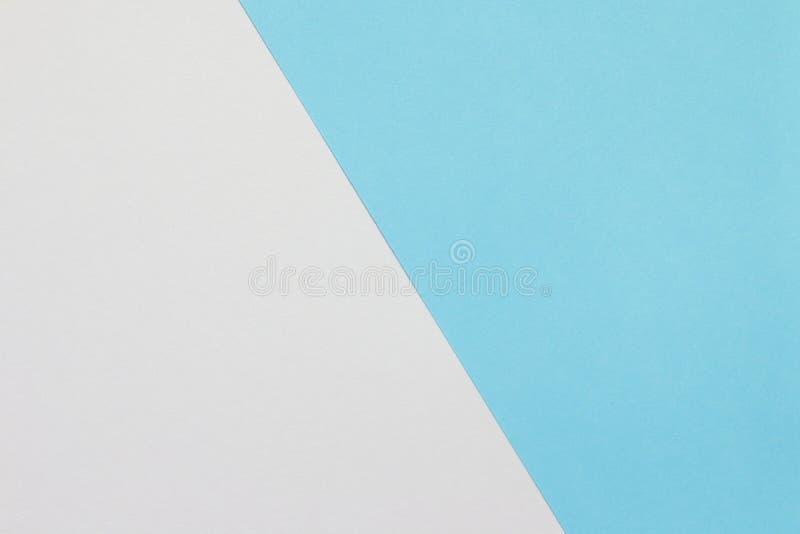 Two Color Paper with Blue and White Overlap on the Floor and Split Half ...