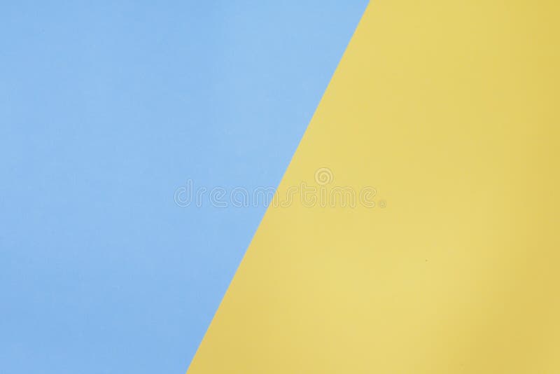 Two Color Paper with Blue and White Overlap on the Floor and Split Half ...
