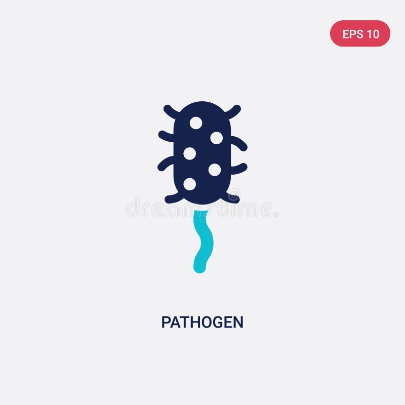 Color Pathogen Elements Vector Sign Icons Set Stock Vector ...