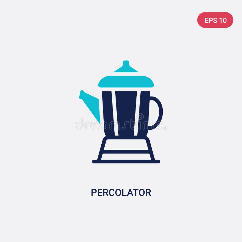 Two Color Percolator Vector Icon from Electronic Devices Concept ...