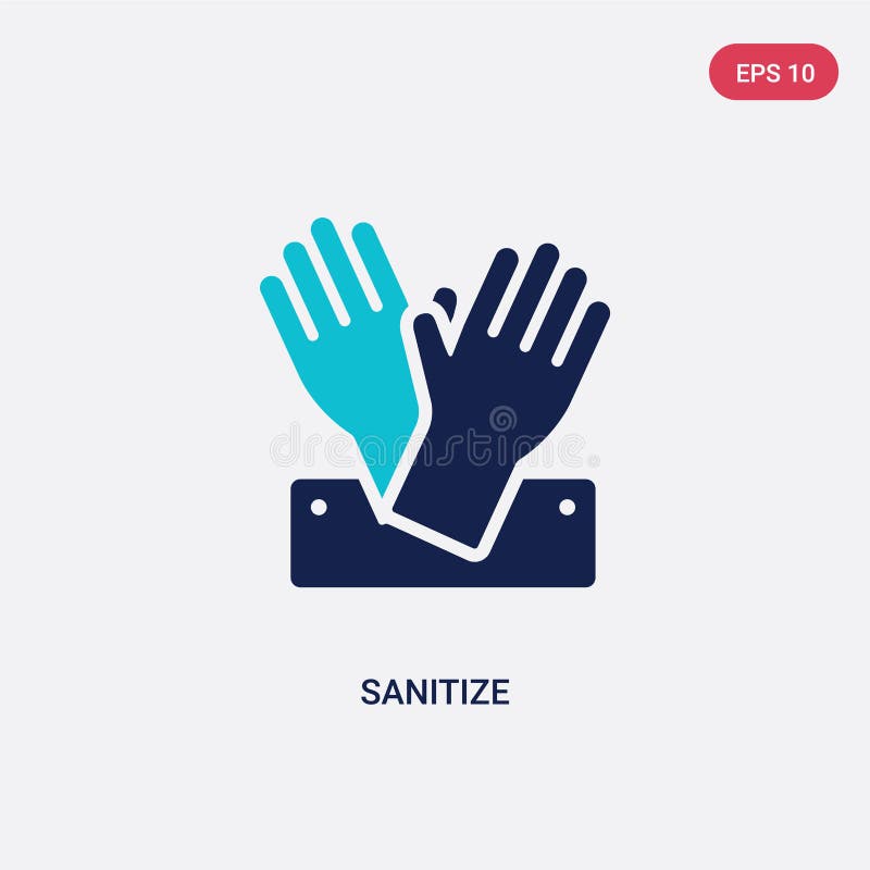 Sanitize Isolated Icon. Simple Element Illustration from Cleaning ...