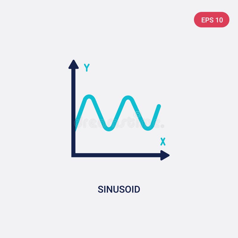 Sinusoid Icon on White Background. Simple Element Illustration from ...