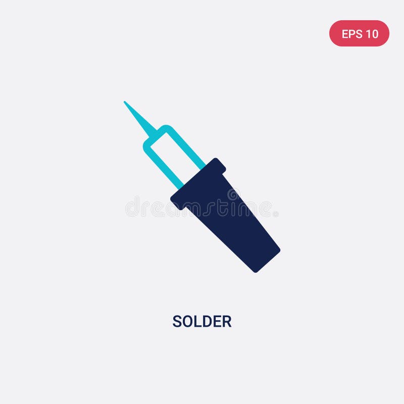 Solder tools icon stock vector. Illustration of electric - 188635906