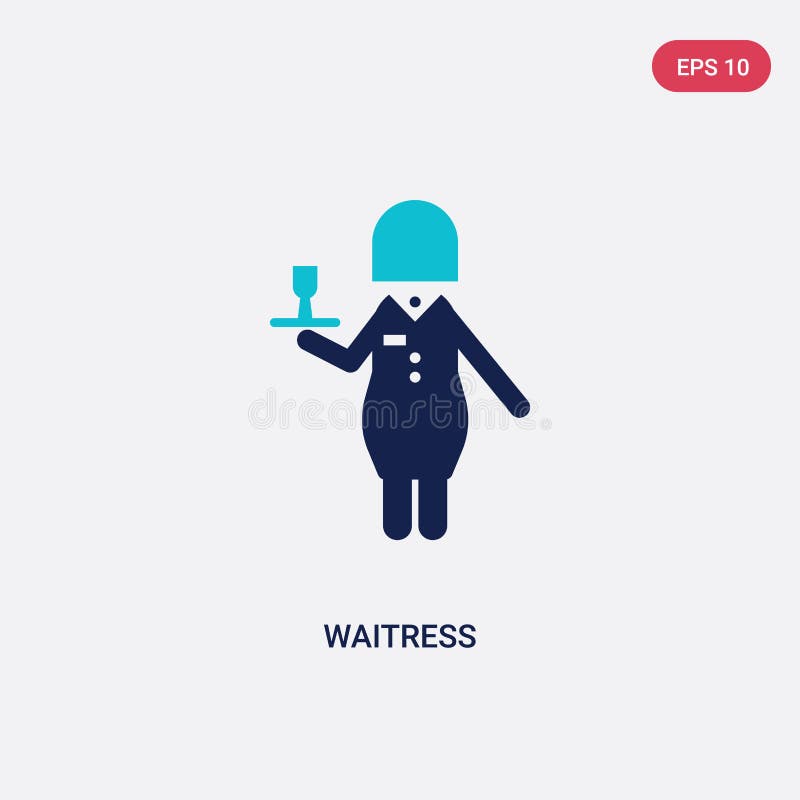Waitress Pictogram Stock Illustrations – 346 Waitress Pictogram Stock ...