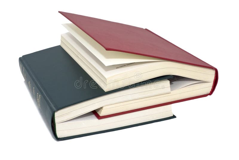 Two colored books stock image. Image of background, pushed - 8056877