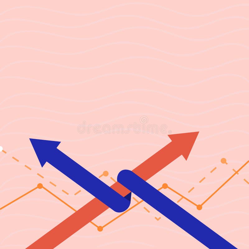 Intertwined Arrows Background Shows Digitally Indicating Or Mode Stock ... Intertwined Arrows Background Shows Digitally Indicating Or Mode Stock ...