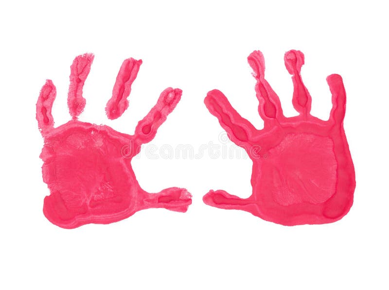 Two Handprint Sign Stock Illustrations – 86 Two Handprint Sign Stock ...
