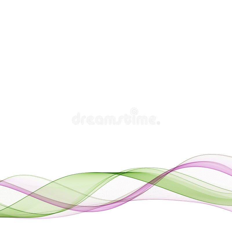 Two Colors Abstract Shape on the White Eps 10 Stock Vector ...