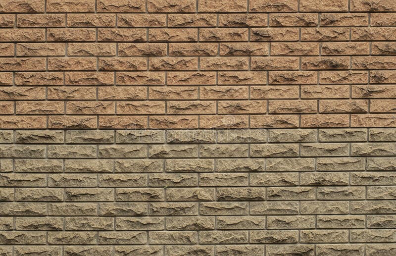 Two-color Brick Wall Texture Background Stock Image - Image of ...