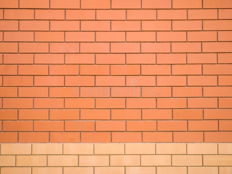 Two colors brick wall stock photo. Image of lines, construction - 43126876