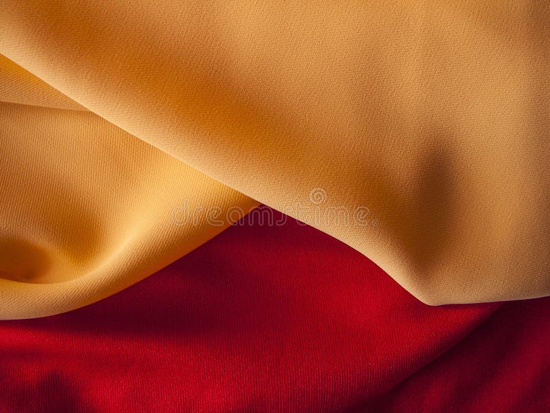 Two colors of fabrics stock image. Image of piece, colorful - 178414753