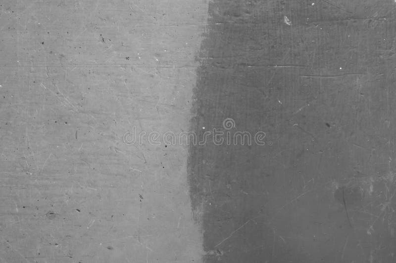 Two Colors Paint Dirty Old Surface Light Grey and Gray Dark Floor ...