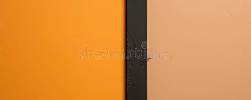 Two Colors Two Tones One Perfect Frame a Minimalist Masterpiece. Stock ...