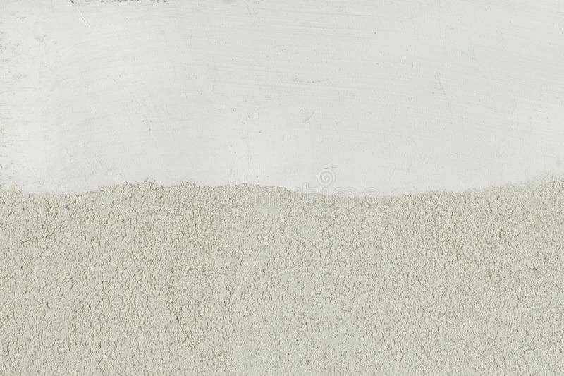 Two Colors Wall Light White and Beige Plaster Texture Wall Stucco Blank ...