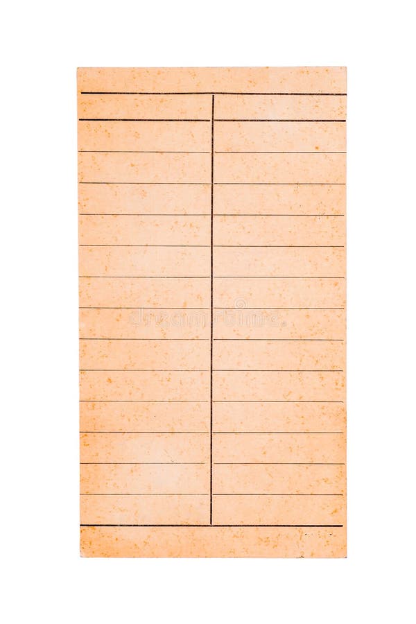 Two Column Old Paper Isolated Stock Image - Image of brown, note: 213268177