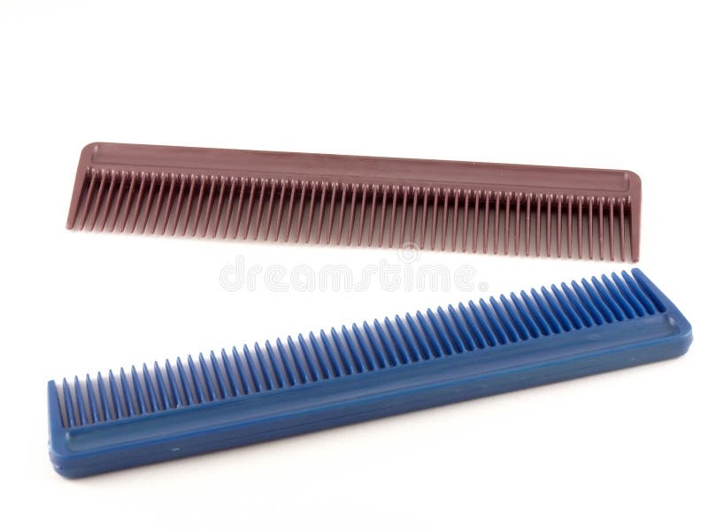 Two combs stock photo. Image of grained, body, utensil - 13522006