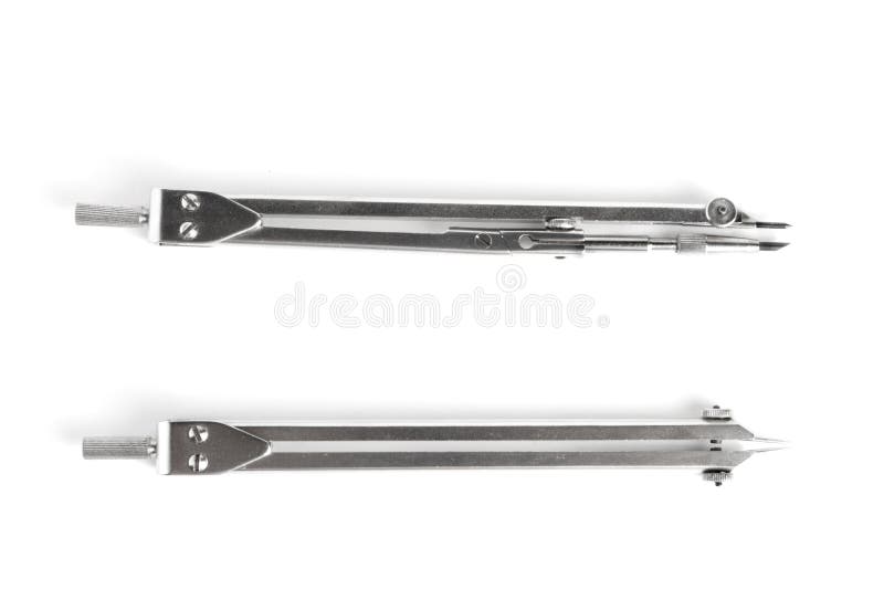 Two compasses stock image. Image of path, geometry, distant - 10256601