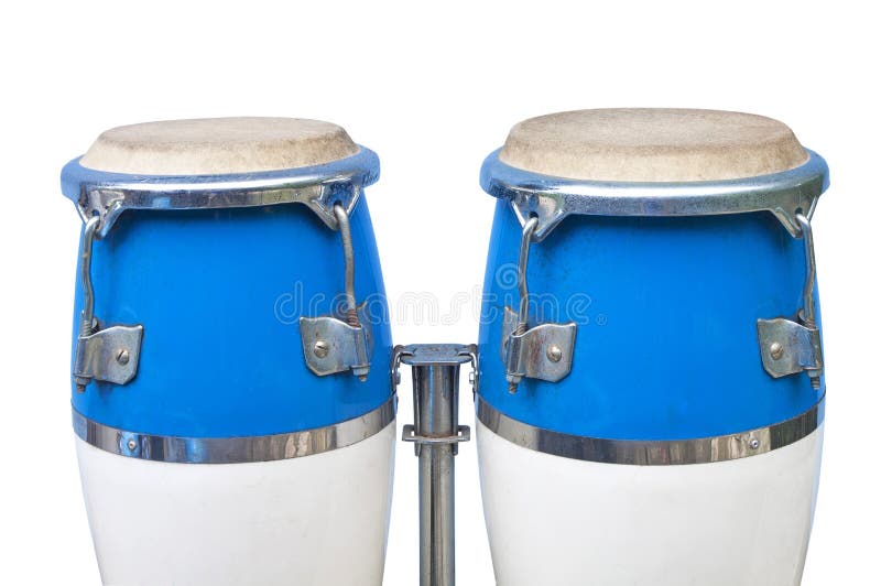 Two congas isolated stock image. Image of musician, caribbean - 27345791