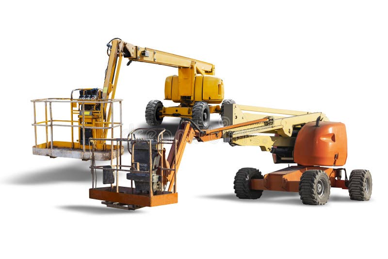 Construction Telescopic Tower or Work Platform for People To Work at ...