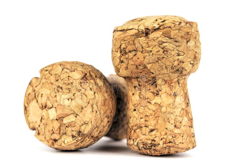 Two Corks of a Sparkling Wine Stock Photo - Image of stopper, abstract ...