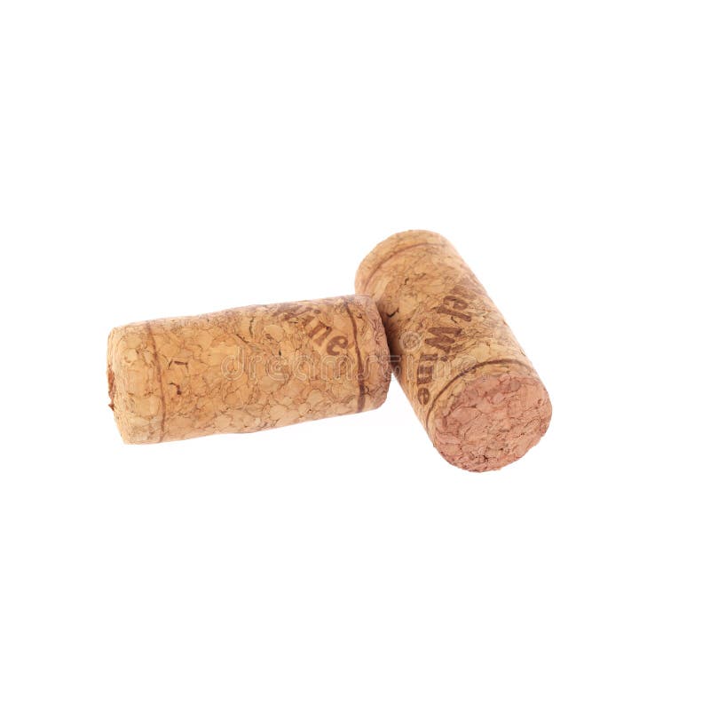 Two Corks from Wine Bottles Stock Photo - Image of uncork, drink: 21072798