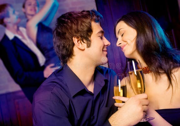 Two Couples Celebrating Together Stock Photo - Image of couple, party ...
