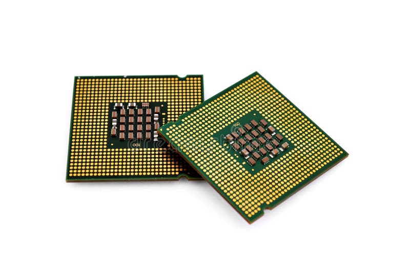CPU closeup stock image. Image of isolated, electronic - 21194121