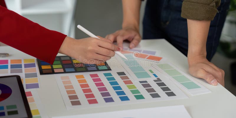 Hands-on Design and Collaboration. a Designer Collaborates with a ...