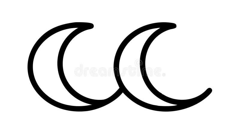 Two Moons Vector Stock Illustrations – 160 Two Moons Vector Stock ...