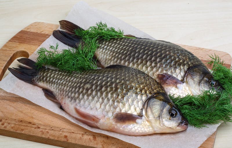 Crucian fish stock image. Image of protein, head, food - 47334089