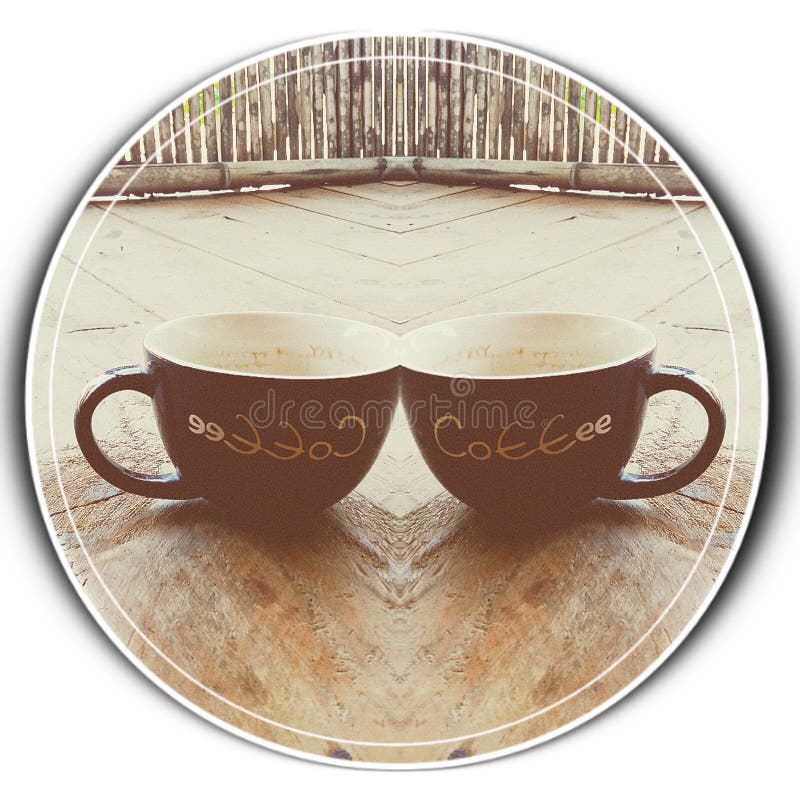 Two coffees stock photo. Image of latte, coffees - 109623204