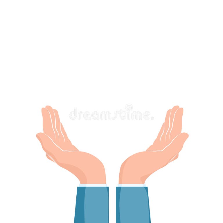 Cupped Hands Stock Illustrations – 3,335 Cupped Hands Stock ...