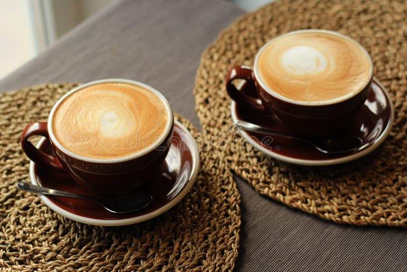 Two cups of coffee. stock image. Image of dark, friends - 116207439