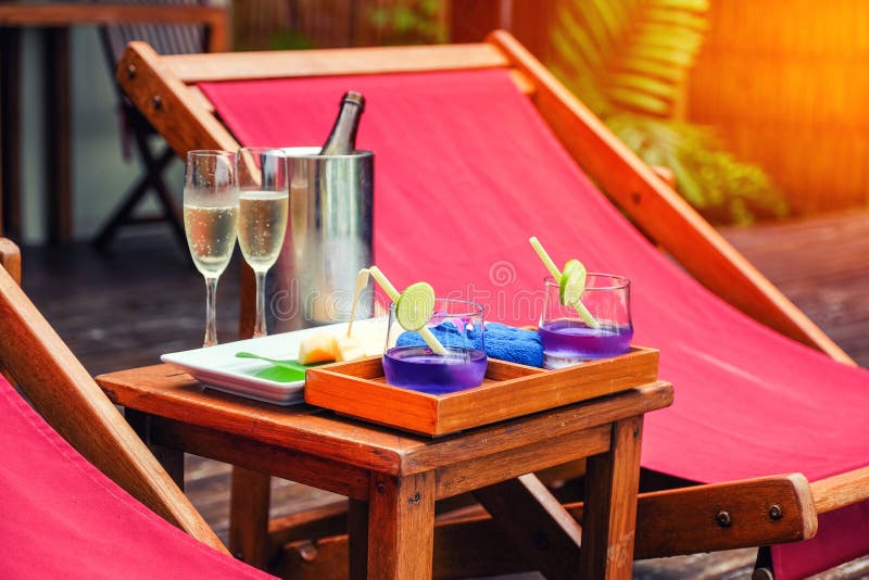 Two cups of welcome drink stock image. Image of hospitality - 190079583