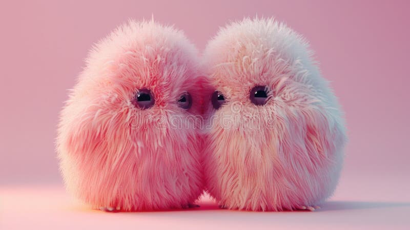 Two Cute Birds Perched Side by Side. Suitable for Nature and Wildlife ...