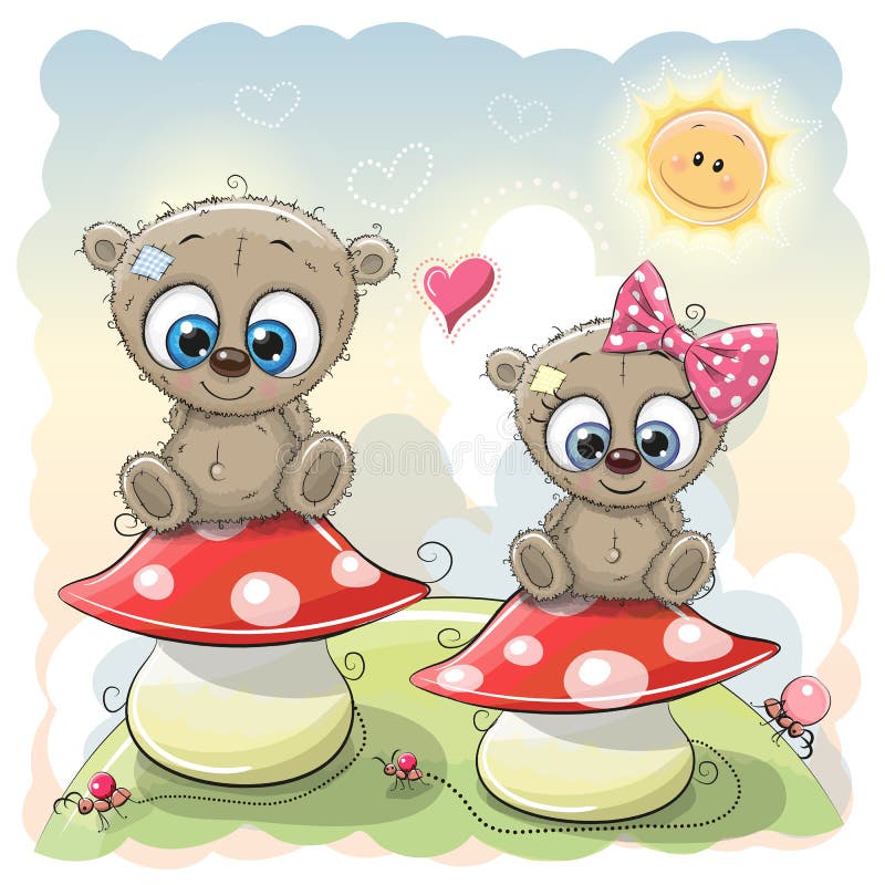 Two Bears Cartoon Stock Illustrations – 819 Two Bears Cartoon Stock ...