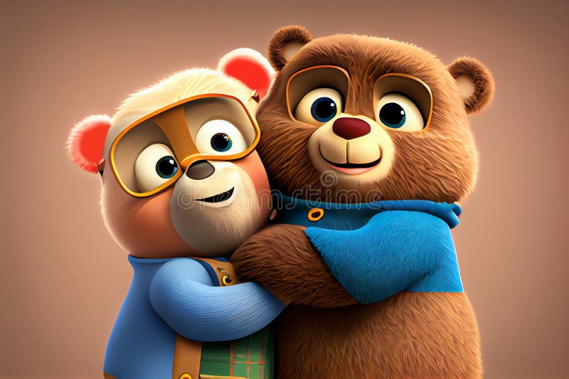 Two Bears Cartoon Stock Illustrations – 819 Two Bears Cartoon Stock ...