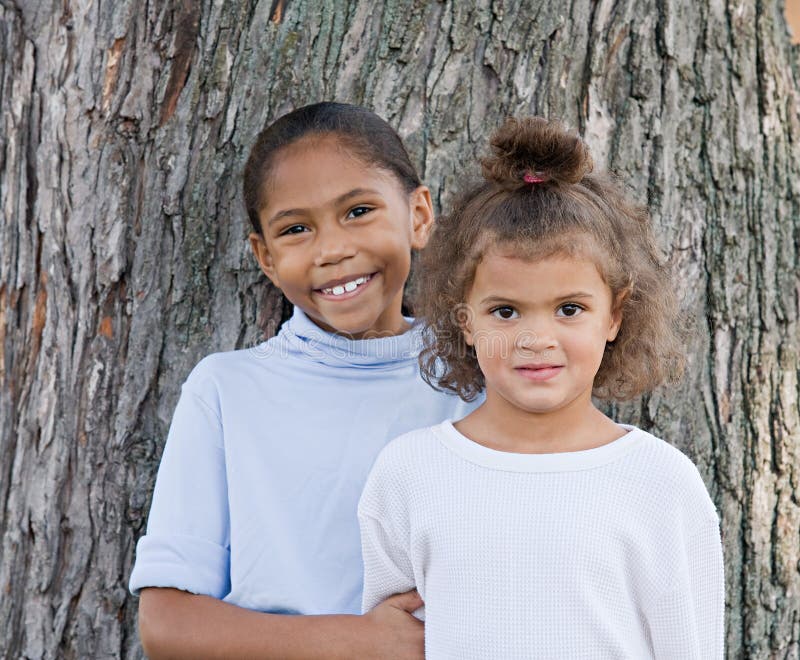 Two Cute Girls stock image. Image of friendship, caucasian - 9198229