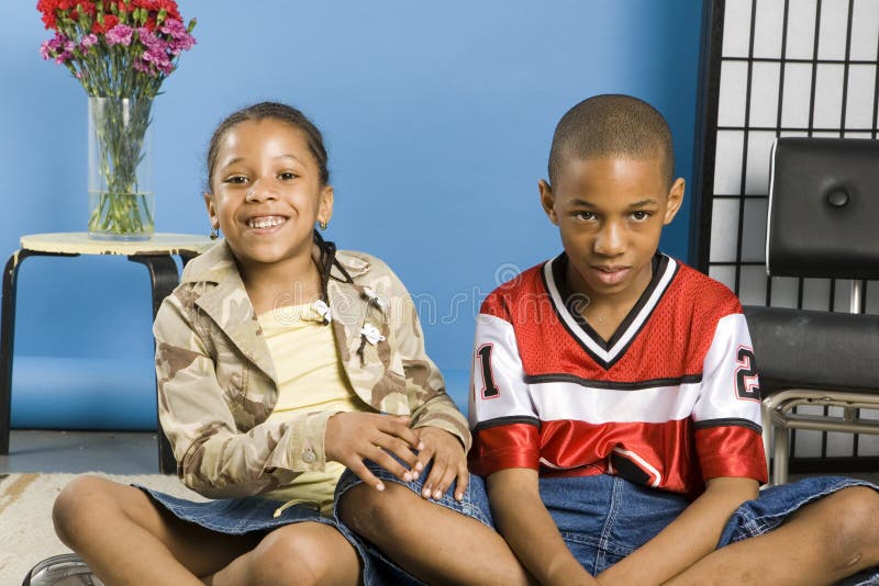 Two cute kids stock photo. Image of kids, american, family - 1736246